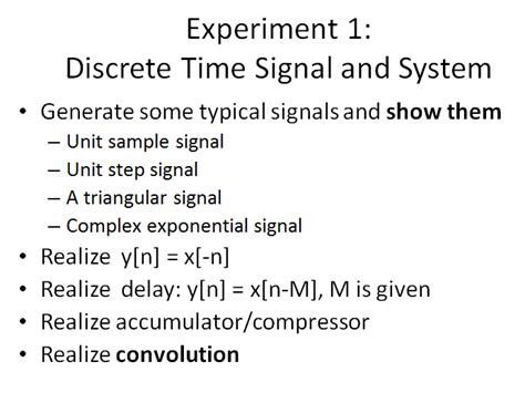 Solved Experiment Discrete Time Signal And System Chegg