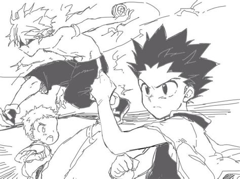 Killua Zushi And Gon ~hunter X Hunter Hunter X Hunter Hunter Anime