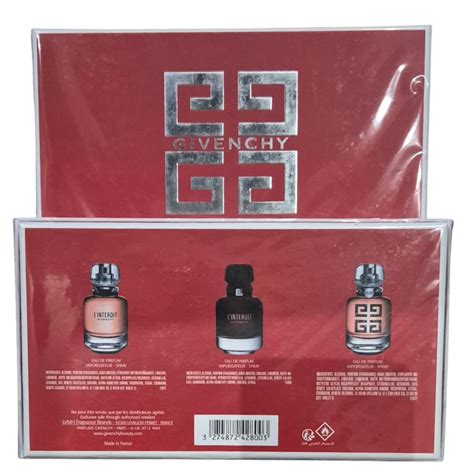 Givenchy Linderdit Set Red Box 3x30ml Serene Scent