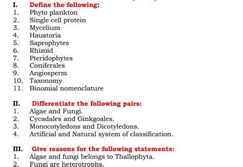 Solved I Define The Following 1 Microorganism 2 Chemo Synthesis 3