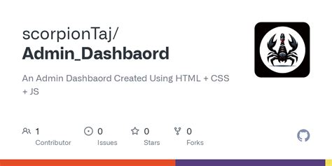 Github Scorpiontajadmindashbaord An Admin Dashbaord Created Using