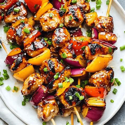 Easy Grilled Teriyaki Chicken Kabobs Dinner Ideas For All Meals For