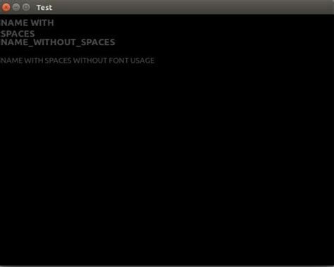 Use Of Wxfont On Statictext Label With Spaces Causing Unexpected Behavior Wxpython Users