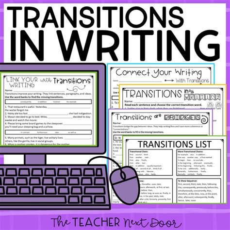How To Teach Paragraph Writing Using Transitions In Paragraph Writing