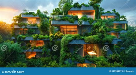 Eco Friendly Modular Housing Complex Sustainable Development Of The
