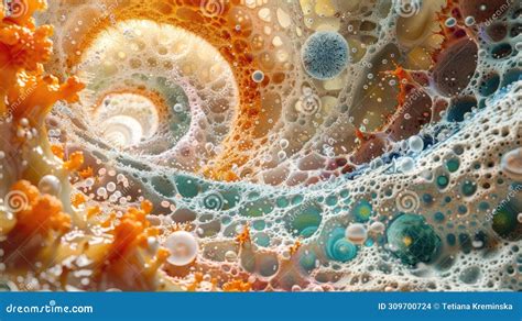 A Creative Metaphorical Visualization Of The Cellular Division And Specialization Within A Human