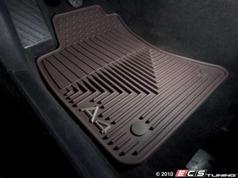 Ecs Tuning Genuine Audi Rubber Floor Mats ~ Blowout Vw Vortex