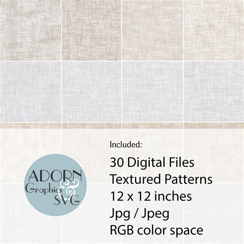 Linen Whisper 34 Neutral Linen Textures For Digital Overlay
