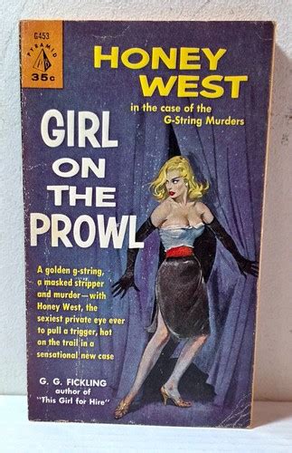 1959 Girl On The Prowl Honey West Erotica Sex Adult Pulp Paperback