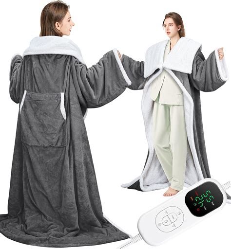 Eaone 59 70” Heated Throw Blankets Electric Snuggle With