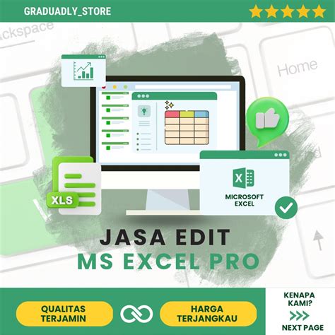 Jual Jasa Editing Dan Olah Data Microsoft Excel Shopee Indonesia