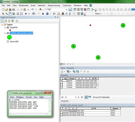 Forcing Arcmap To Ignore Double Quotation Mark In Csv Text Field When