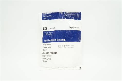 Covidien 3856lf Ted Anti Embolism Stockings Thigh Length Large Size J