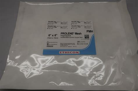 New Ethicon Pmh Prolene Mesh Pmh Prolene Mesh Disposables General