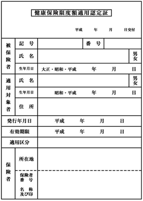 限度額の案内｜入院費について｜入院のご案内｜福岡市民病院
