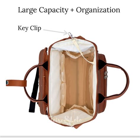 The Rory Diaper Bag Backpack Vegan Leather Eloise And Lolo