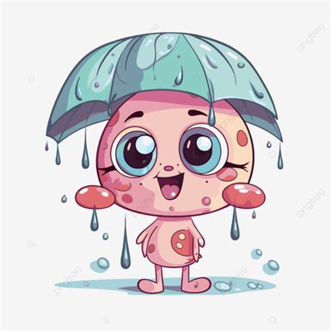 濕剪貼畫可愛粉紅色卡通漫畫 向量 弄濕 剪貼畫 卡通片向量圖案素材免費下載，png，eps和ai素材下載 Pngtree