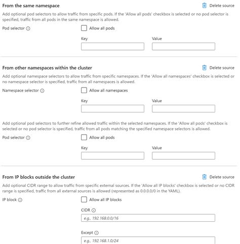 在 Azure 门户中对 Azure Kubernetes 服务 （aks） 群集使用网络策略 Azure Kubernetes