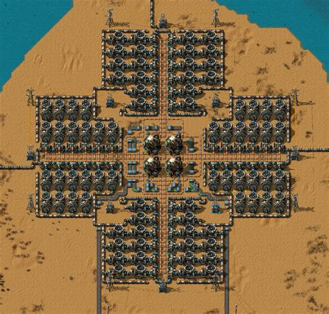 My 2x2 Nuclear Reactor Aesthetic Design Blueprint Link In Comments R Factorio
