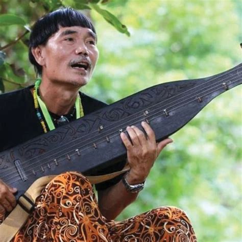 Sarawak Local Traditional Musical Instrument Sape Borneo Borneo