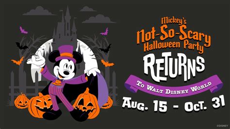 2025 Mickeys Not So Scary Halloween Party Merch