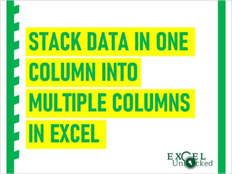 Excel Unlocked Lets Unlock The Power Of Excel For You