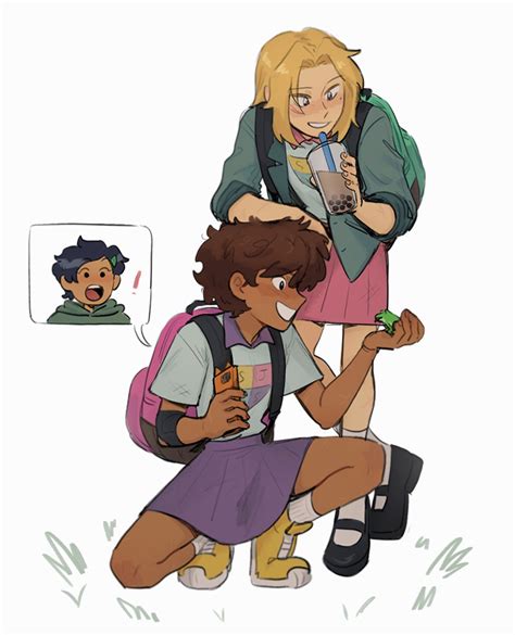 Sasha Waybright Anne Boonchuy And Marcy Wu Amphibia Drawn By