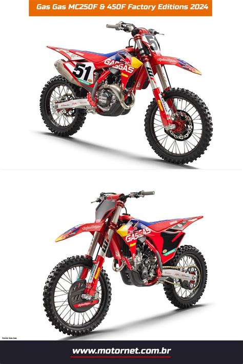 Gas Gas Mc250f And Mc450f Factory Editions 2024 Moto 50cc