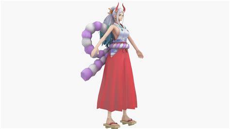 Yamato One Piece Free 3d Model Cgtrader