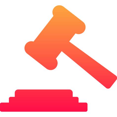 Law Generic Gradient Fill Icon Law Generic Gradient Fill Icon