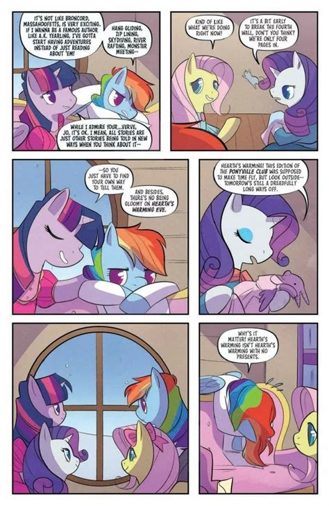 Rainbow Dash And Twilight Sparkle Comic