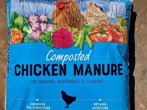 Chicken Manure Compost For Sale By The Bag Houston 77099