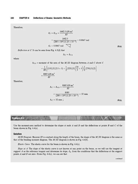 Moment Area Method Pdf