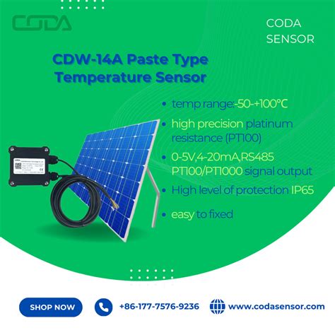 Paste Type Temperature Sensor For Pv Solar Panels Paste Type Temperature Sensor For Pv Solar Panels