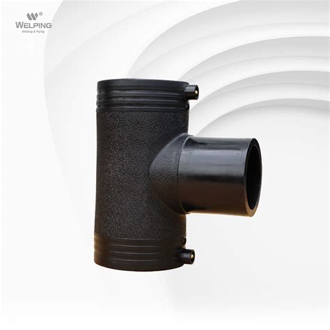 Equal Tee Electrofusion Fittings Pn10 Pn16 Sdr11 Sdr17 Polyethylene