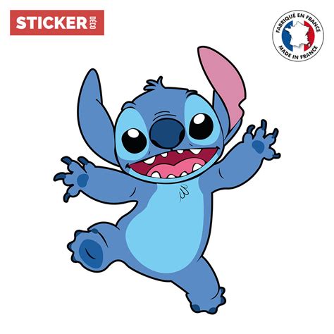 Sticker Stitch Assis Stickers Dessins Animées Stickerdecofr