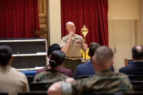 Us Marine Band Mace Presentation Ceremony