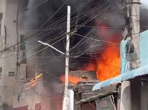 Fire Erupts At Pathar Ka Makan 3rd In 24 Hrs