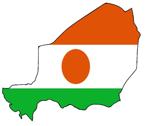 Flag Map Of Niger Outlined By Republicofniger On Deviantart