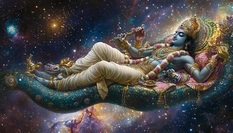 Hindu God Vishnu Illustration Lord Vishnu Deva Art Picture Of Hindu Gods Vishnu Hindu Believes