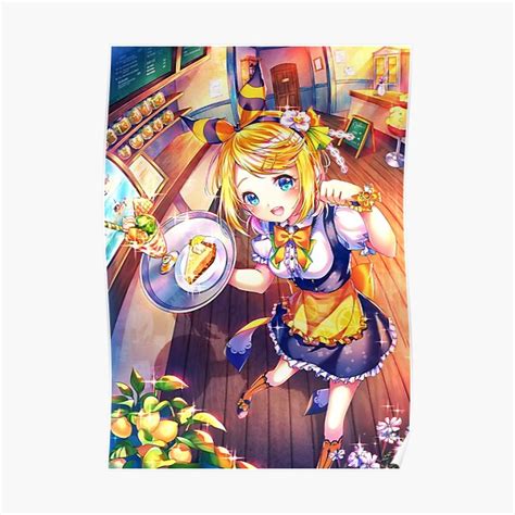 Rin Poster By Pwnda Redbubble