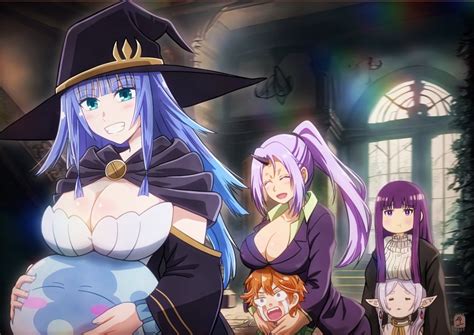 Frieren Fern Rimuru Tempest Rimuru Tempest Shion And 2 More Sousou No Frieren And 2 More