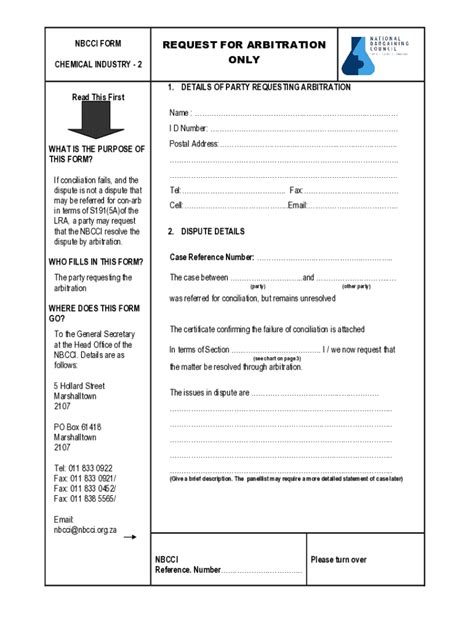 Fillable Online C2 Arbitration Request Formdoc Fax Email Print