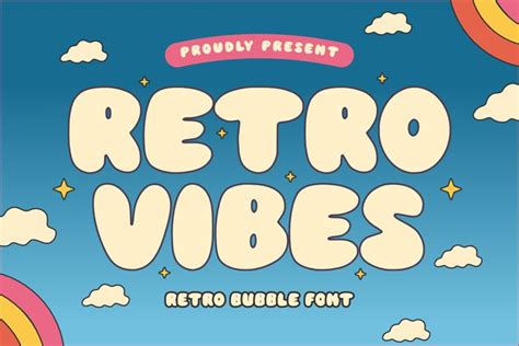 Retro Vibes Retro Bubble Font