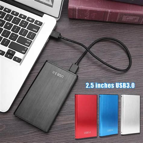 2.5 hdd case HDD Enclosure Portable USB 3.0 2.5inch SATA External Hard ...