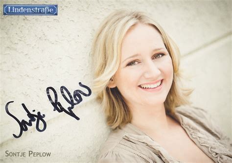 Peplow Sontje As Autogramme