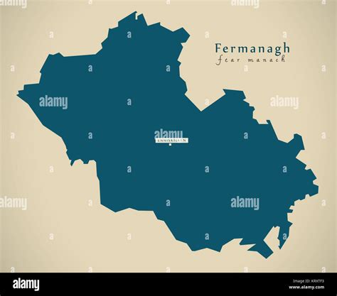 Map Of Fermanagh
