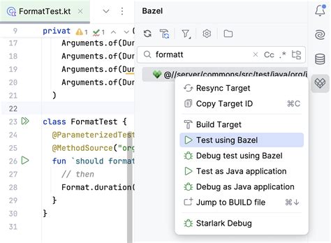 Bazel Intellij Idea Documentation