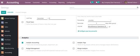 Project Profitability In Odoo 13