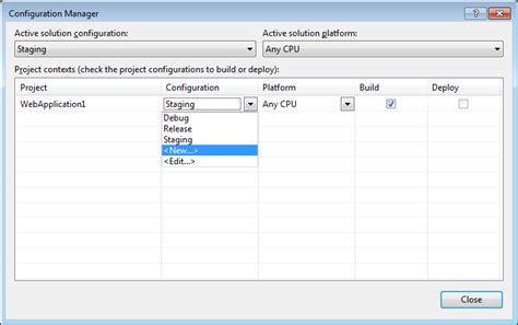Manage Multiple Environment Settings Using Web Config Transformation My Mystic Mind